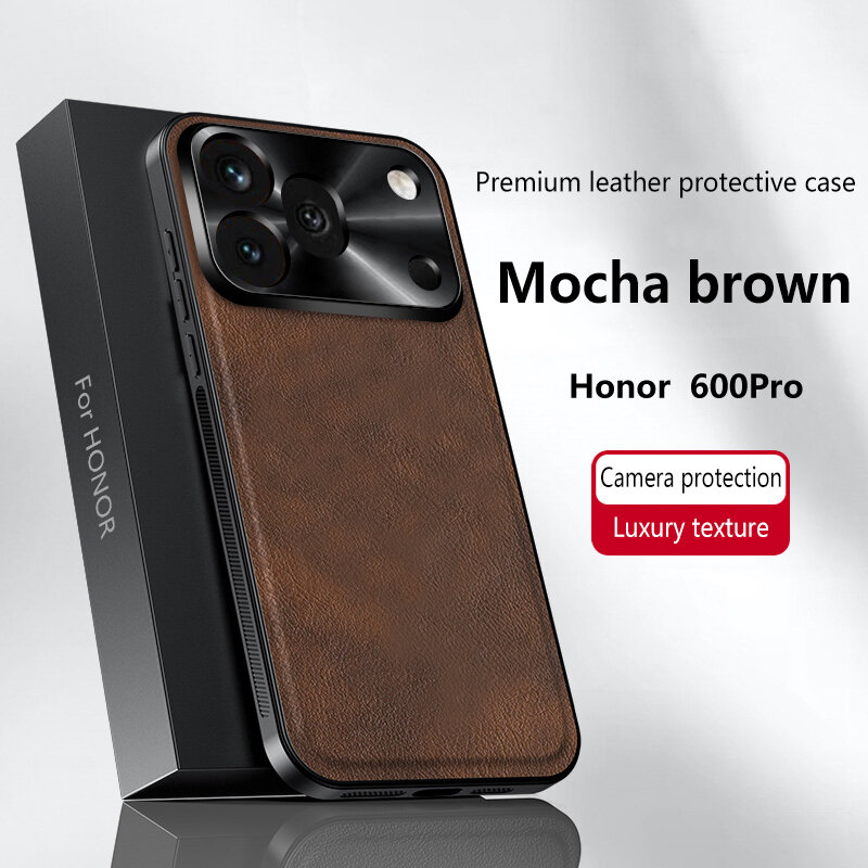 Чехол Для Honor 600 Pro / Хонор 600 Про, soft touch, чехол-кардиомонитор, искусственная кожа, поликарбонат (PC), защита камеры, ударопрочный, усиленные углы, Honor, Honor 600 Pro, brown,