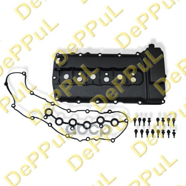 Крышка клапанная SKODA SUPERB (08-15), VW PASSAT (11…)/TOUAREG (13-14) DePPuL арт. DE2349H