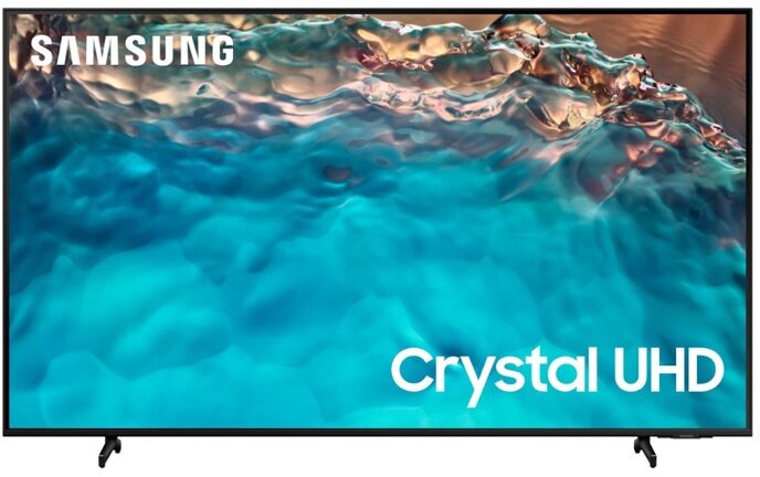 Телевизор Samsung UE50BU8000UXCE, диагональ 50", разрешение 4K, SmartTV, черный