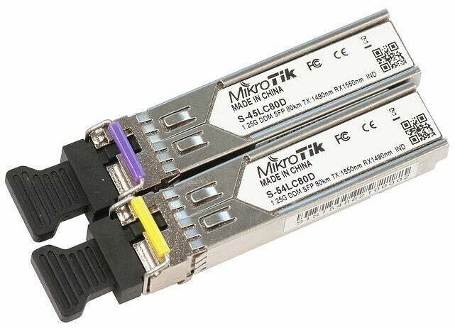 SFP модули MikroTik S-4554LC80D