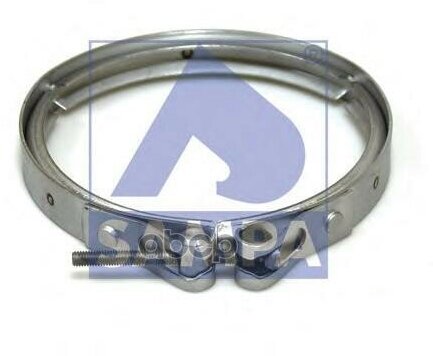 Хомут трубы глушителя ! D=129 SCANIA SAMPA арт. 040458