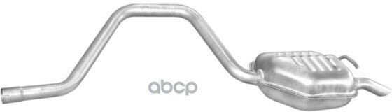 Глушитель задняя часть Polmostrow арт. 08593