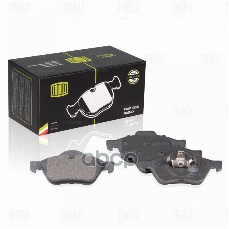 Колодки торм. Для А/М RENAULT MEGANE/SCENIC II (02-) диск. Перед. Т/С ATE (PF 0904) Trialli арт. PF0904