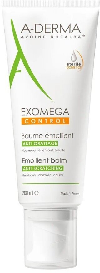 A-Derma Exomega Control экзомега CONTROL Смягчающий бальзам для лица и тела 200 мл
