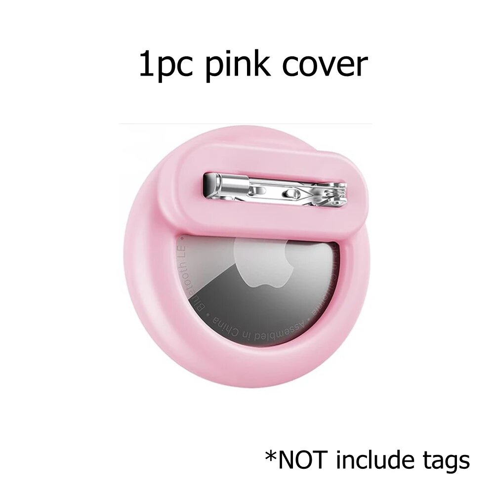 Силиконовый чехол для AirTag SZKOSTON для детей Розовый, pink