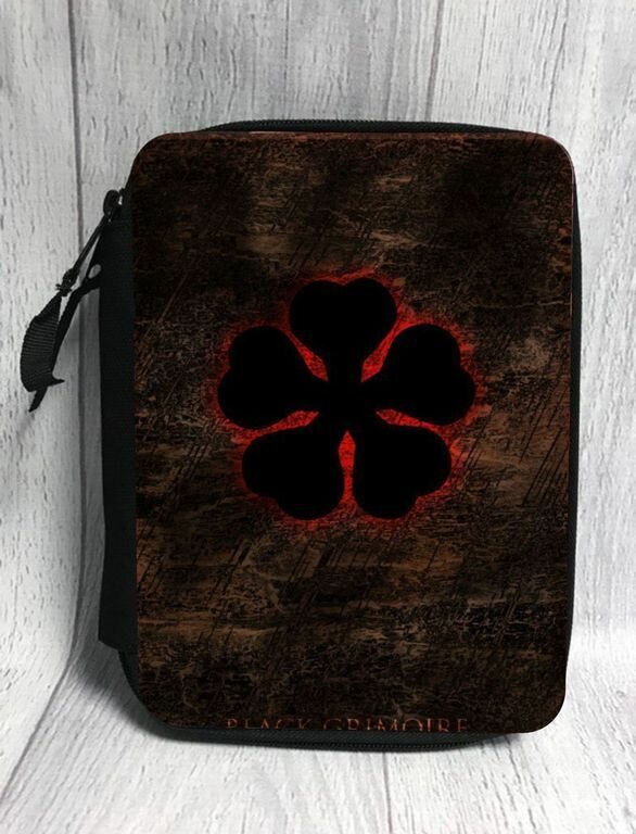 Пенал Черный Клевер, Black Clover №1