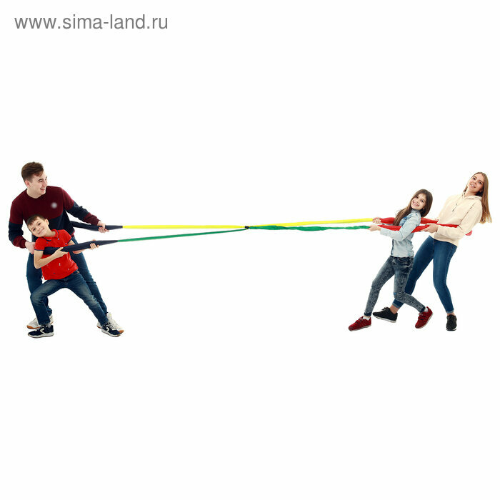 Петли для перетягивания, игра «Кто сильнее № 3», длина 2 м, цвет микс