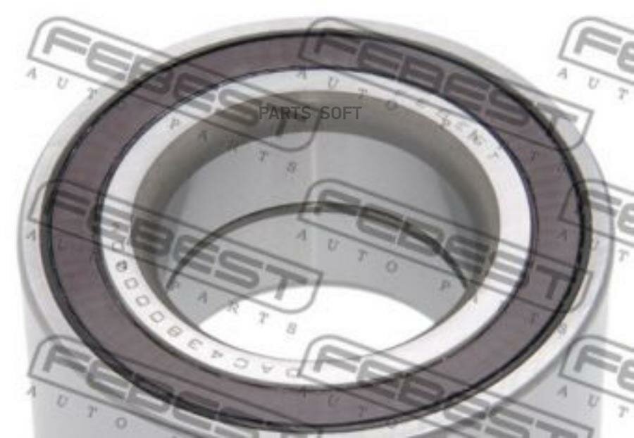 FEBEST DAC43800040M подшипник ступичный передний (43x80x40) (MITSUBISHI OUTLANDER CW# 2006-) FEBEST ()