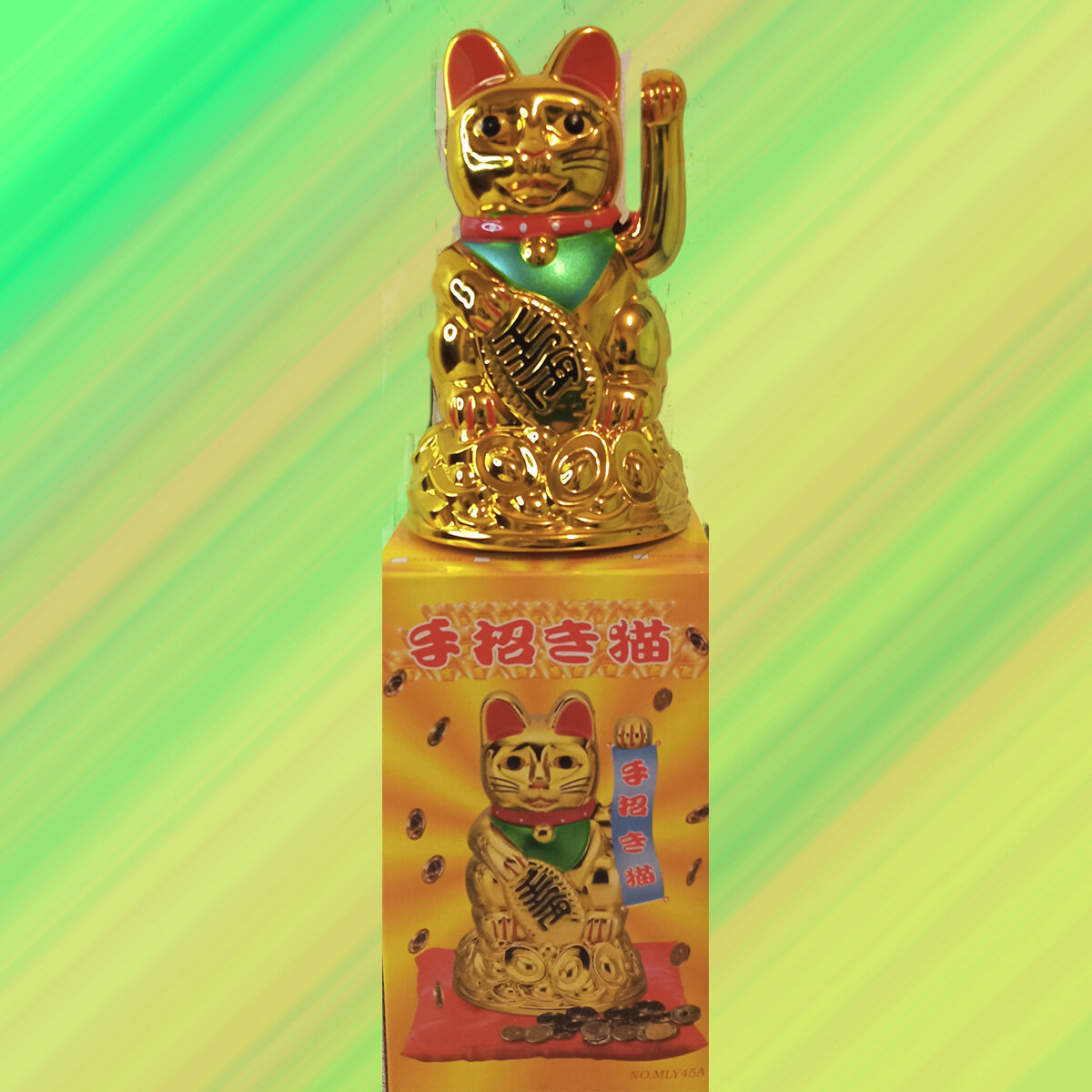 Кот счастья Манеки неко Денежный кот Манеки нэко