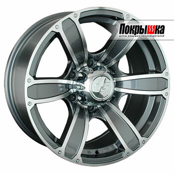 Диски литые LS Wheels LS-766 8.0х17/6х139.7 D107.1 ET10.0, GMF