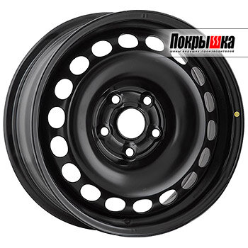 Диски штампованные Magnetto 15000 6.0х15/5х108 D63.3 ET52.5, Black