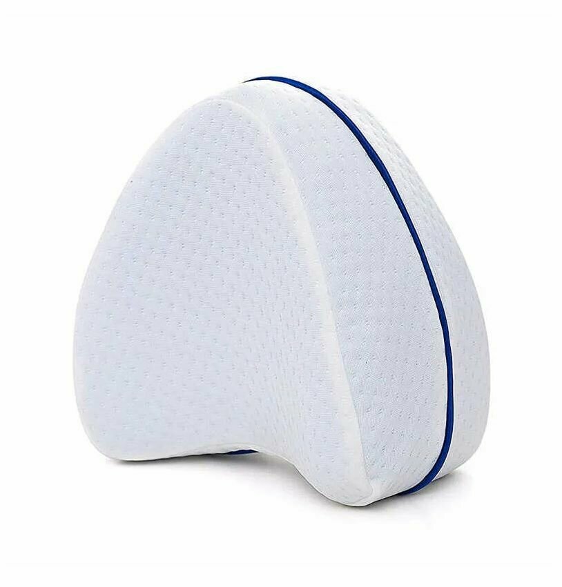 Подушка LegPillow, анатомическая, для ног, ортопедическая, гипоаллергенная, белая