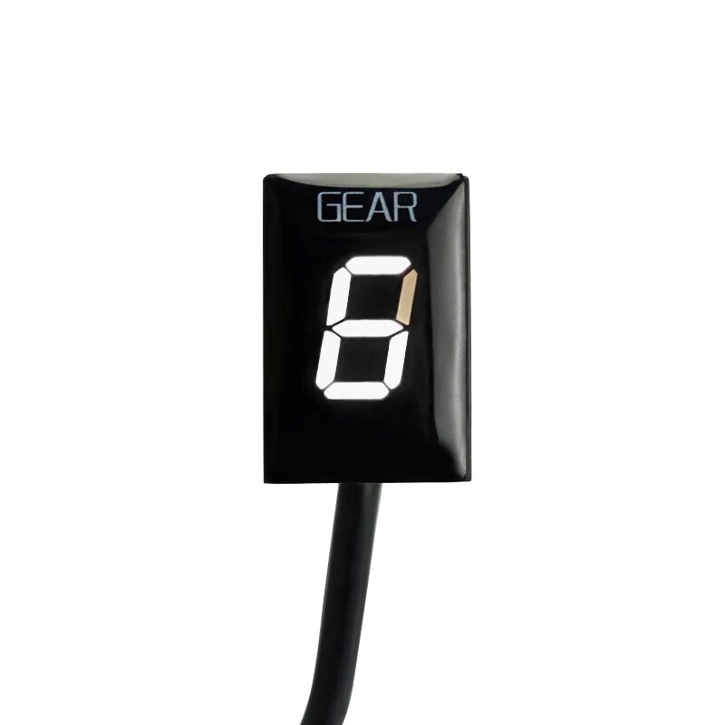 Светодиодный Индикатор Передачи (1-6 Скоростей) Для Мотоциклов Honda CBR 929, 954 RR, 599, white