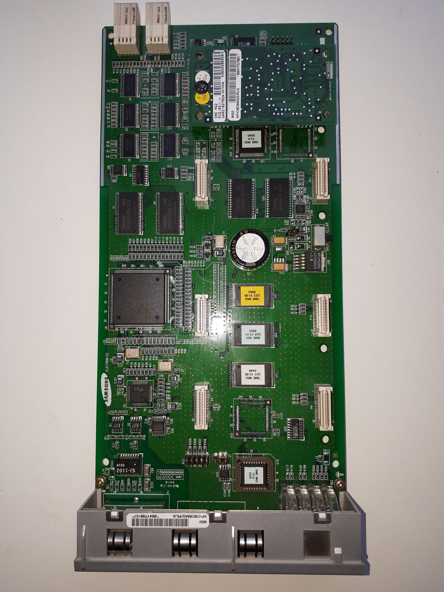 VoIP плата MGI,(KP-OSDBMGI/RUA)+ дочерняя плата на 4-IP канала MG2(KP-OSDBMG2/RUA)(подержанная)