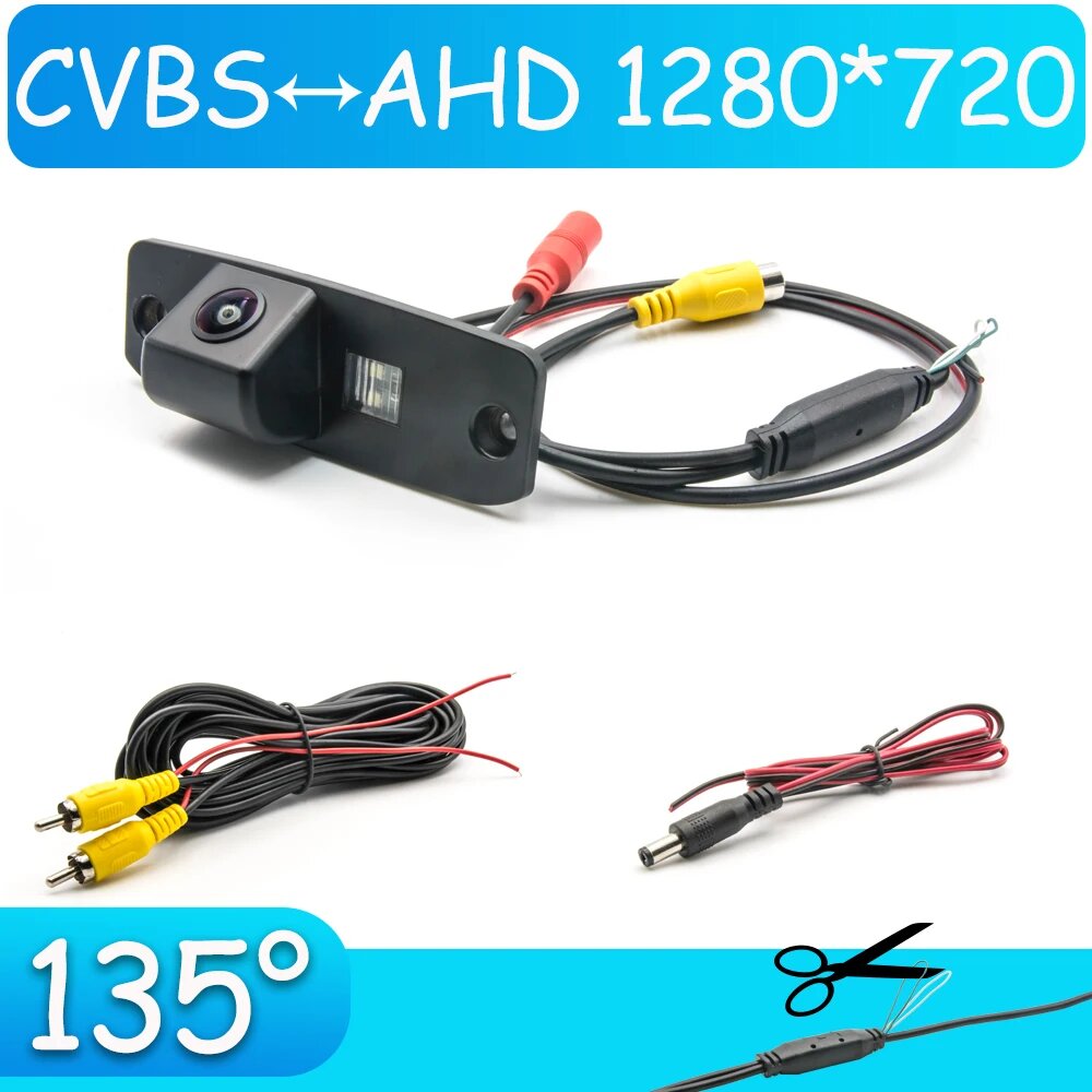 CCD HD AHD рыбий глаз камера заднего вида для Kia Ceed (ED) 2006 2007 2008 2009 2010 2011 Автомобильный монитор заднего вида с ночным видением