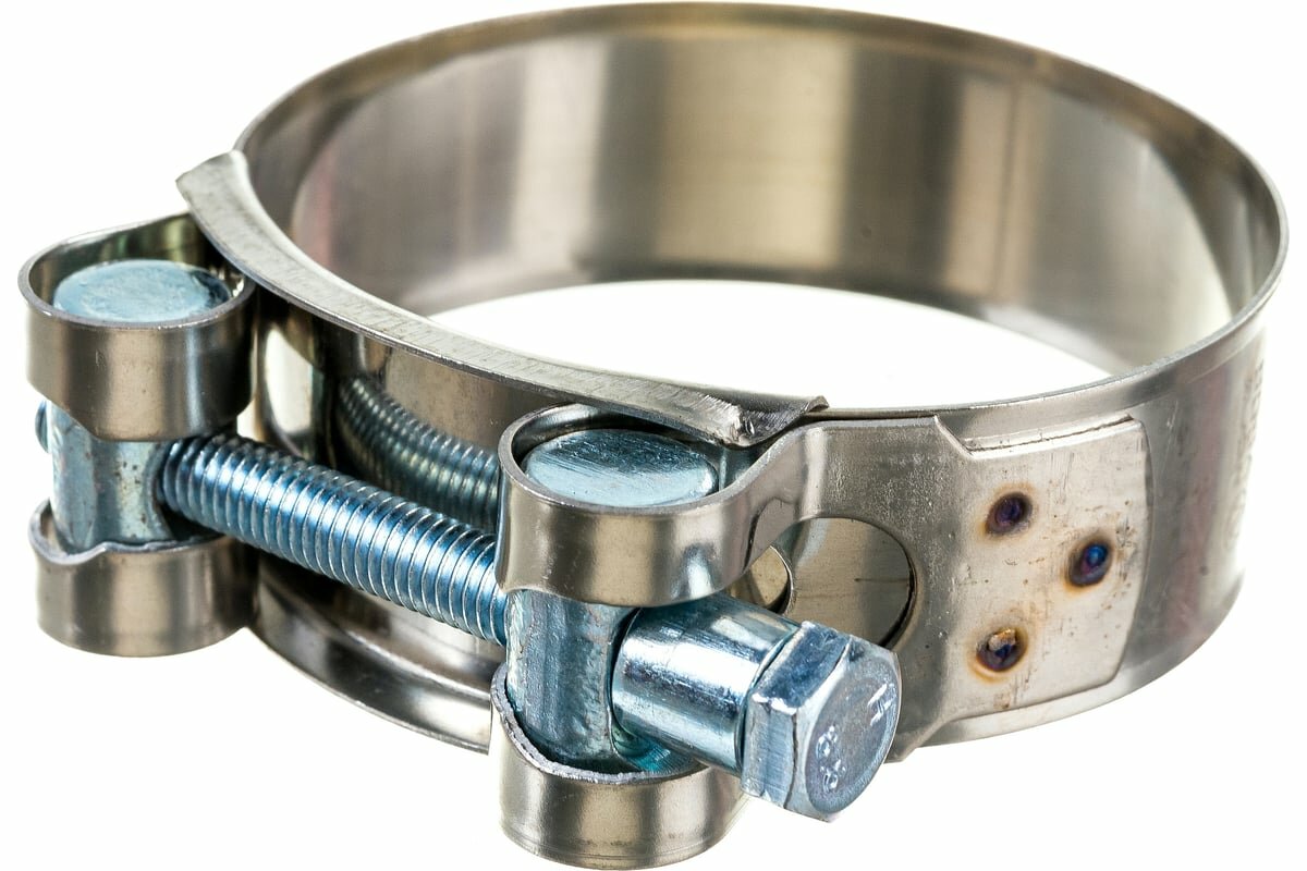 Nord-Yada силовой хомут Ø60-63 мм, ширина 22 мм, болт М6х60, нержавеющая сталь 902887
