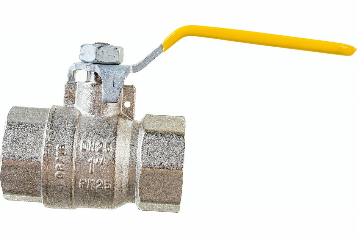 Шаровой кран mvi газовый полнопроходной 1' внутренний внутрительный ручка рычаг bv.811.06