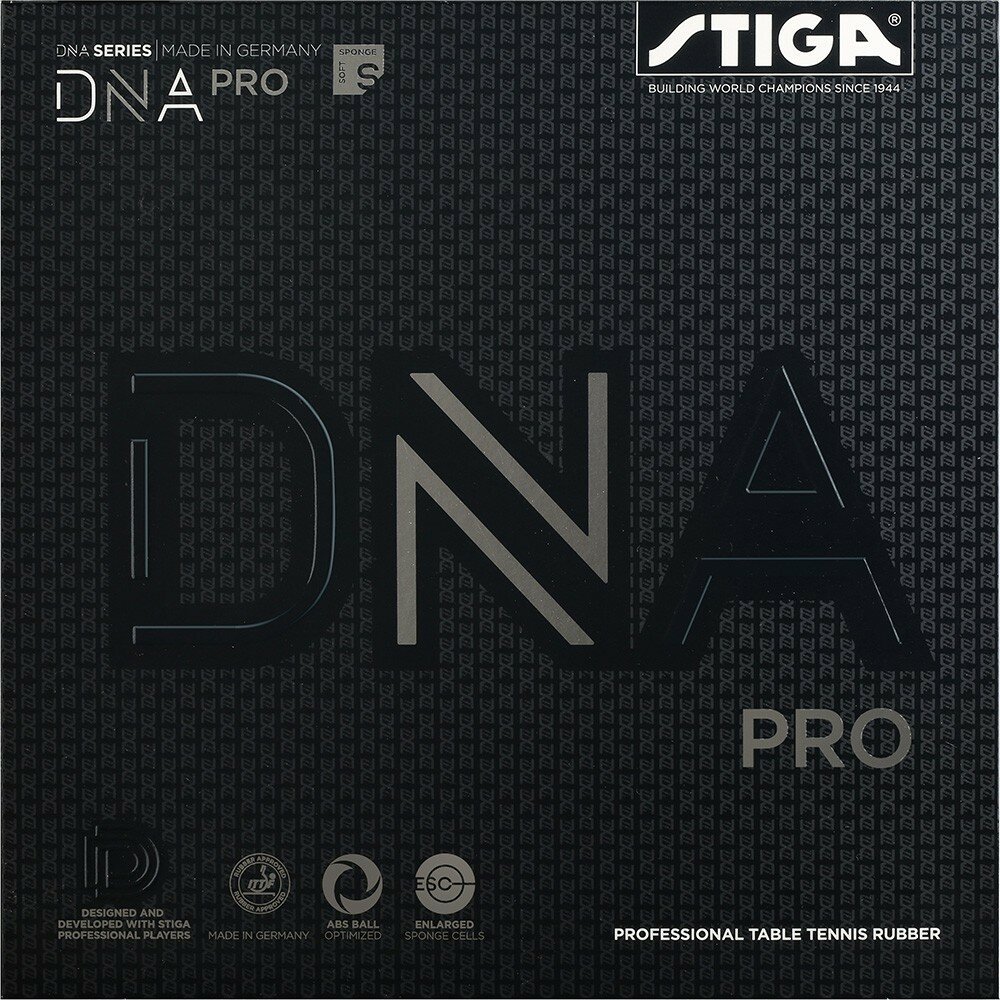 Накладка STIGA DNA PRO S (цвет красный, толщина 2.1 мм)