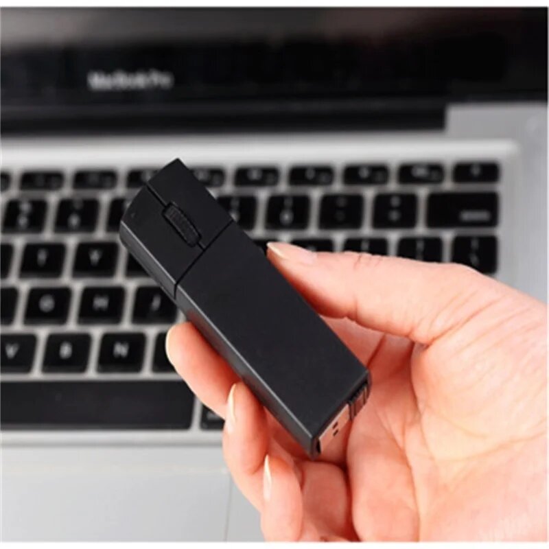 Беспроводная мини-мышь Black, 2.4 ГГц, USB