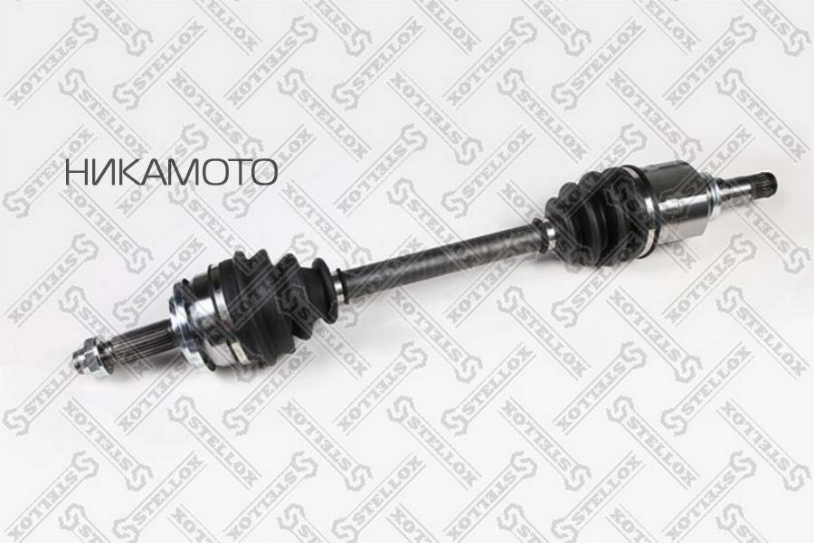 STELLOX 1582064SX привод левый! 663mm, 24676\ Toyota Corolla (E15) 1.6 07-14