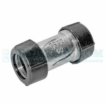 Муфта оцинкованная обжимная 1/2" Gebo