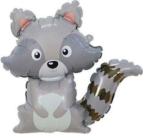 Шар (33'/84 см) Фигура, Енот, 1 шт.