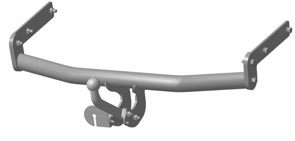 Фаркоп WESO 1911-A на Skoda Fabia НВ 2000 2014, Volkswagen Polo IV HB 2001 - 2009