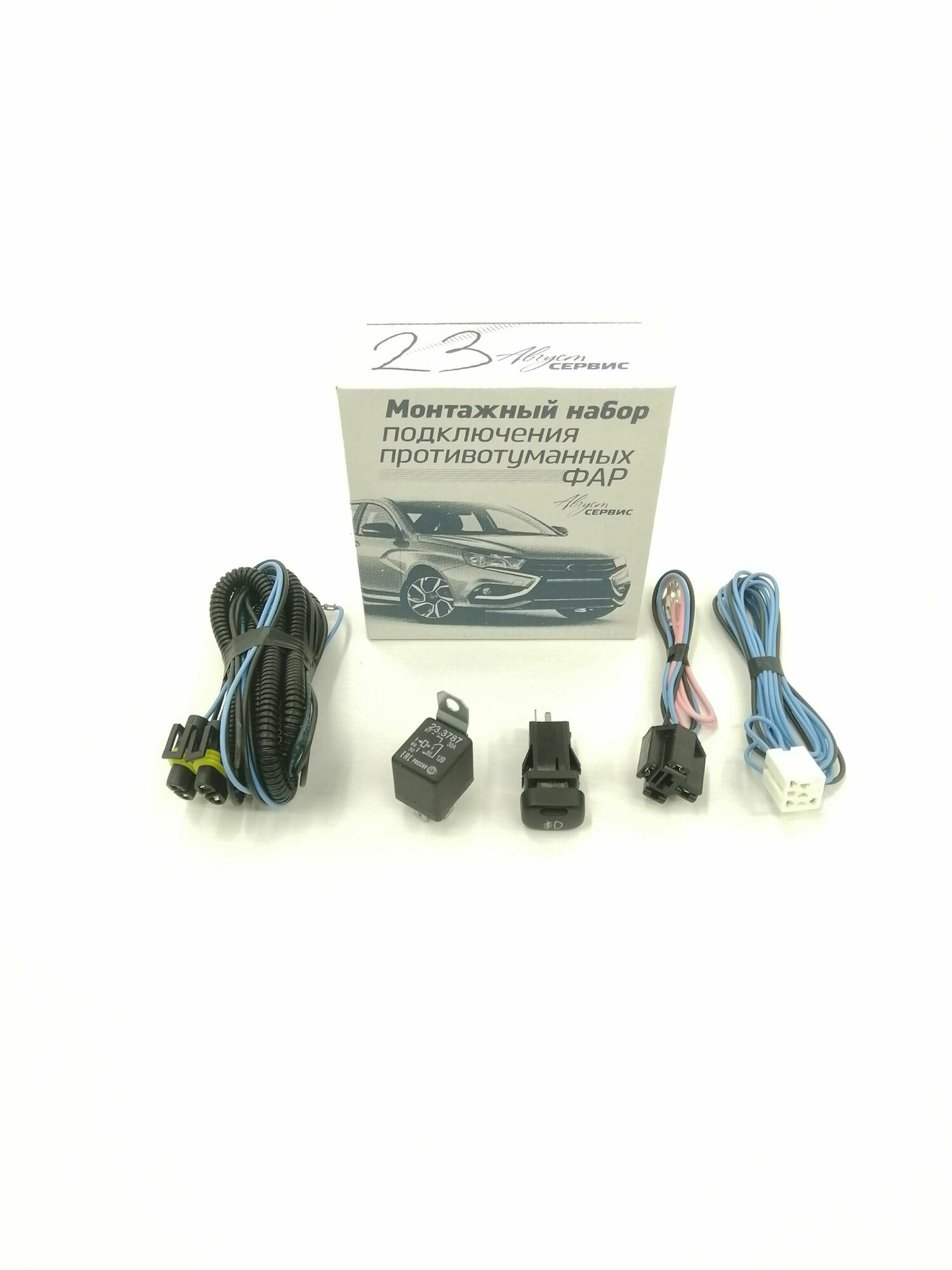 Монтажный набор подключения противотуманных фар ВАЗ 2123 (Подключение ПТФ ВАЗ 2123)