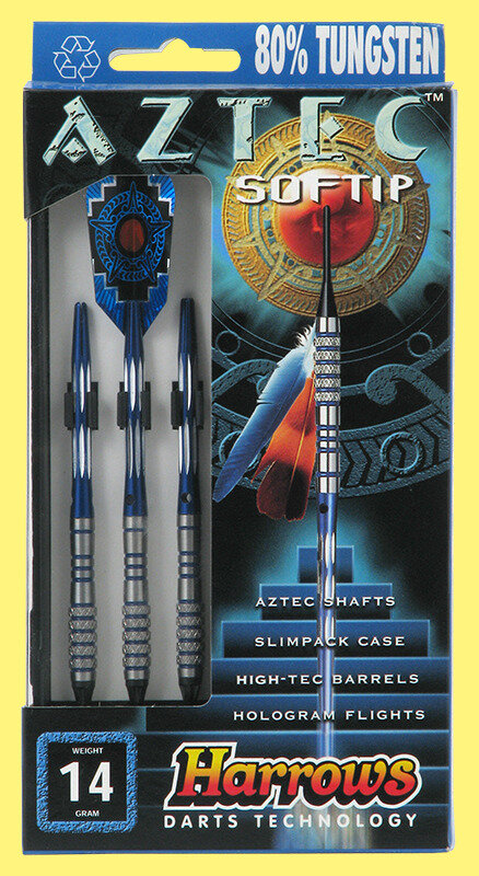 Дротики софттип Harrows Ацтек 80% (14 грамм)