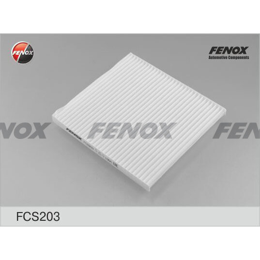 Фильтр салонный для автомобиля Kia Hyundai, FENOX FCS203 (1 шт.)