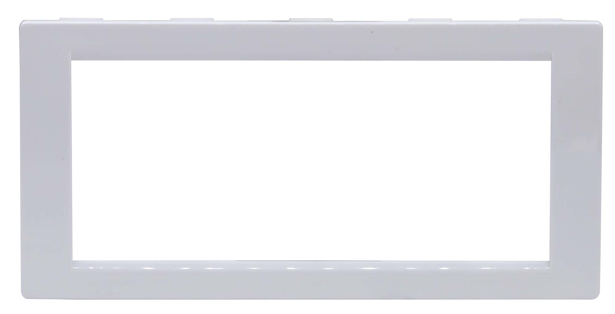 Рамка электроустановочная DKC / ДКС In-liner Front F00013, белый, 4 модуля / для розеток и выключателей