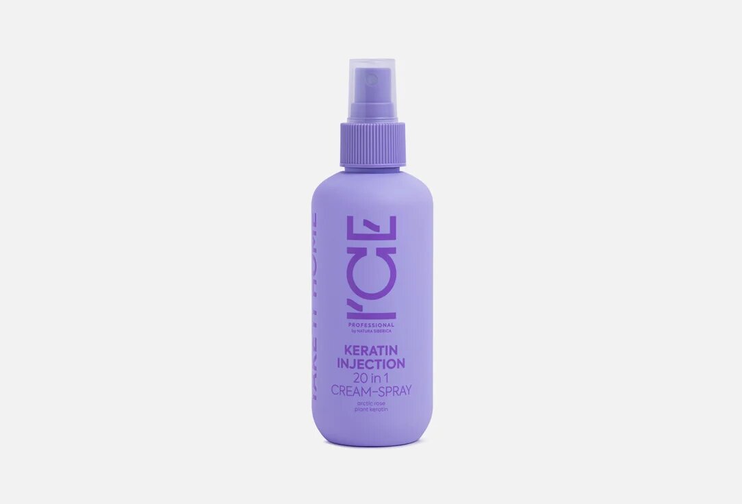 Спрей для волос ICE by NATURA SIBERICA Keratin injection 20in1 , 200 мл