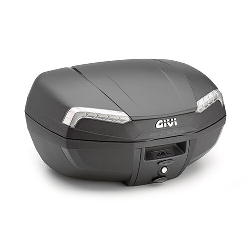 Кофр GIVI 46L BLACK RIVIERA SMOKE REFLEC (E46NT)