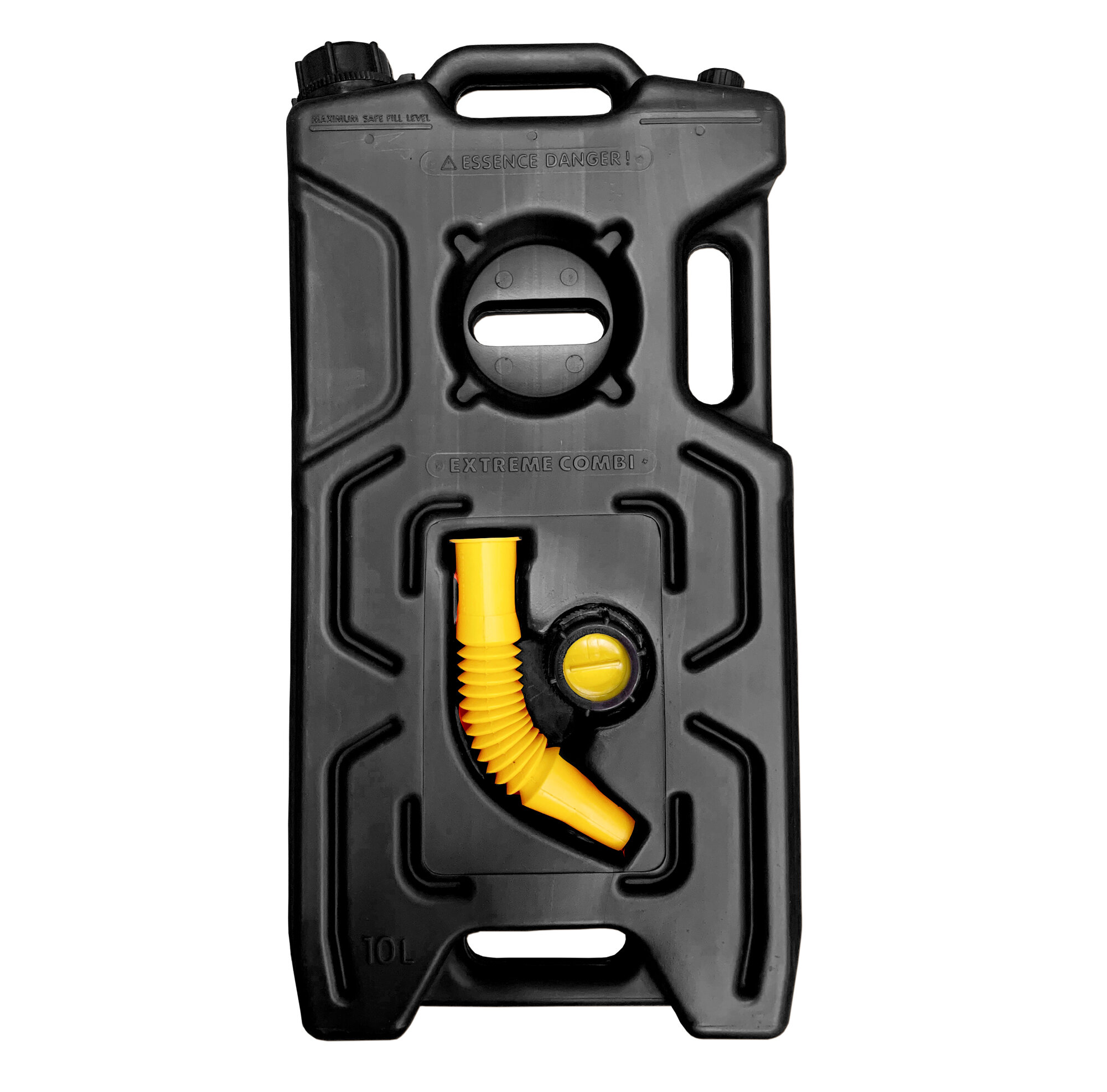 Канистра комбинированная "Экстрим" комби 10 л (черная) kan-EX-komb-10L-BK