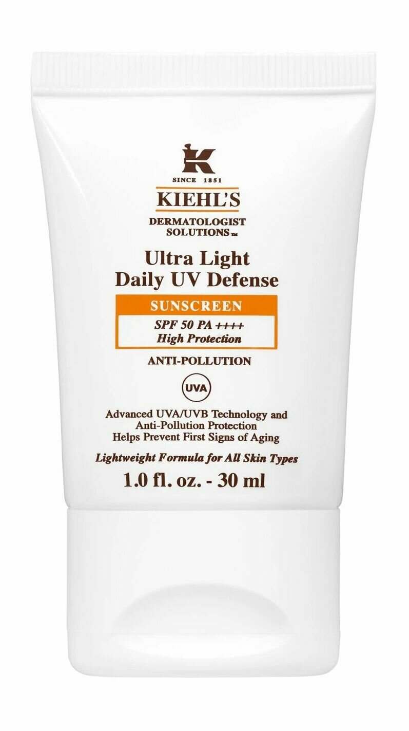 Солнцезащитный флюид для лица Kiehl's Ultra Light Daily UV Defense SPF 50 PA+++