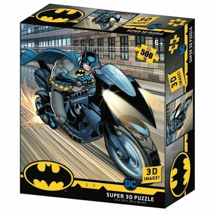 Пазл 3D Prime 3D Super "Бэтцикл", 500 деталей (32519)