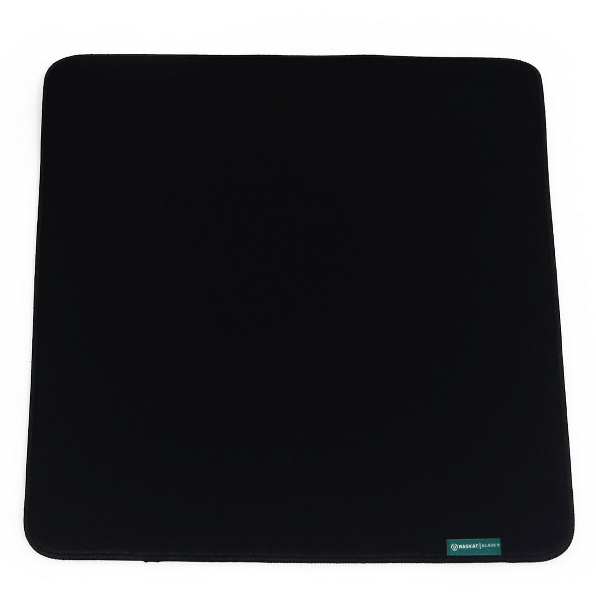 Коврик для мышки Raskat Black S (350*300, резина+ткань, прошитый край)
