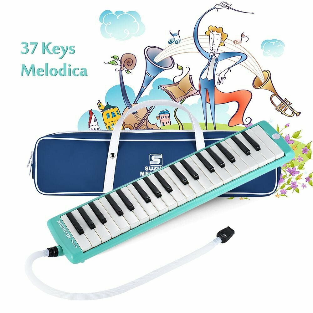 SUZUKI MX-37D 37-клавишный музыкальный инструмент Melodion Melodica Pianica с длинной длиной