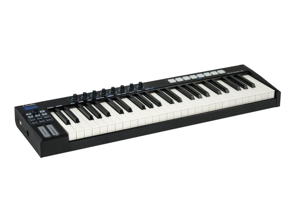 MIDI-контроллер LAudio BLUE-WHALE49, с RGB-подсветкой, 49 клавишами