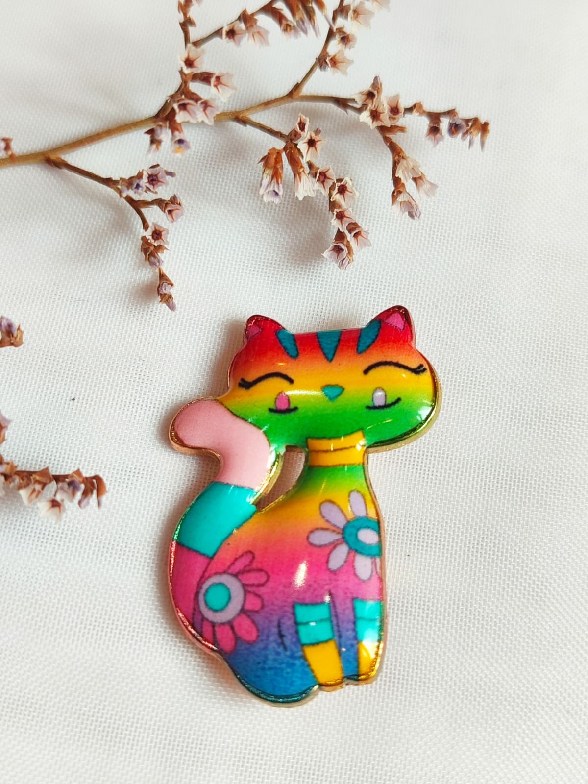 Брошь, эмаль