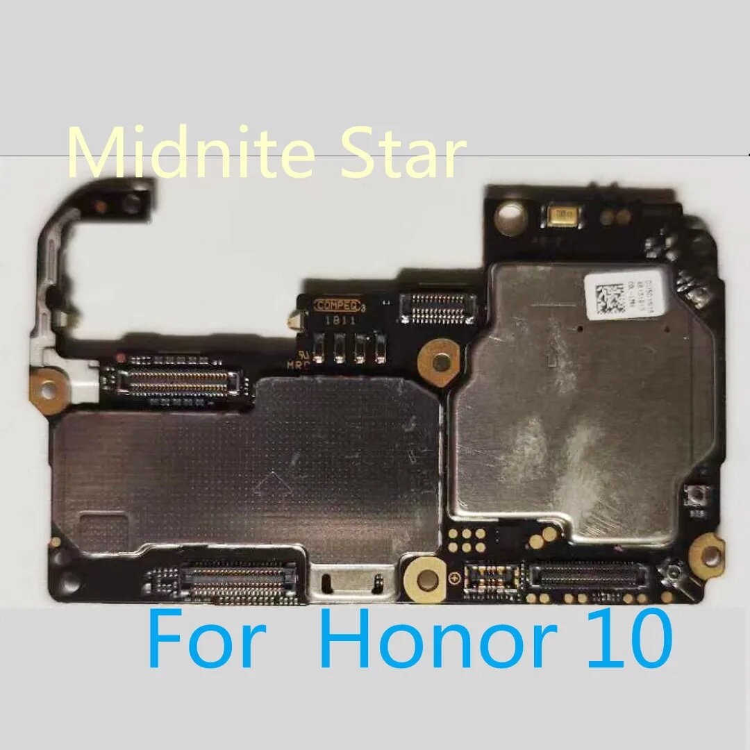 Разблокированная материнская плата, хорошо работает материнская плата, используемая материнская плата для Honor 10. Honor10 4GB RAM 64G
