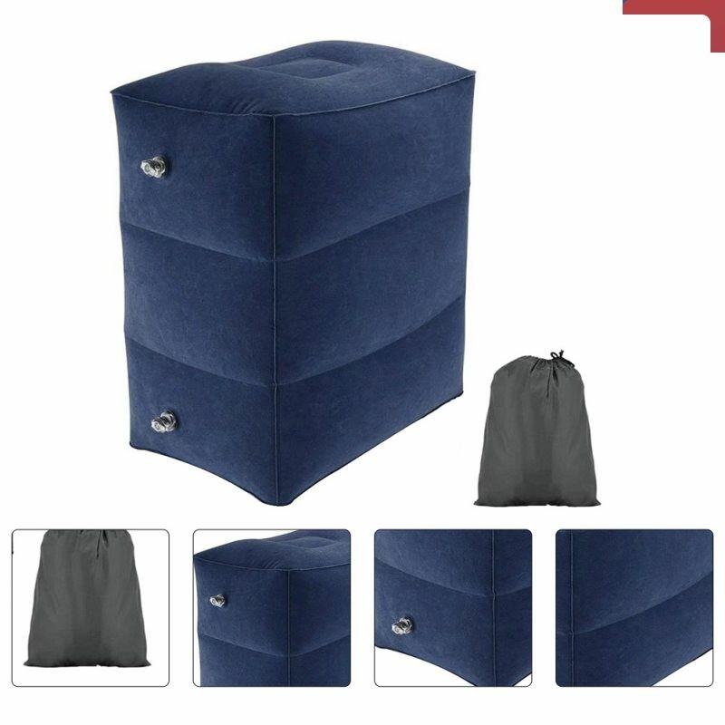 Подушка для ног, надувной стул, складной ottoman для кемпинга, педали, самолет, детский дорожный аксессуар`