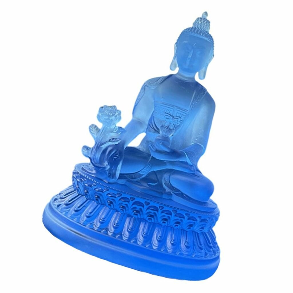 Украшение статуи будды из водяного стекла