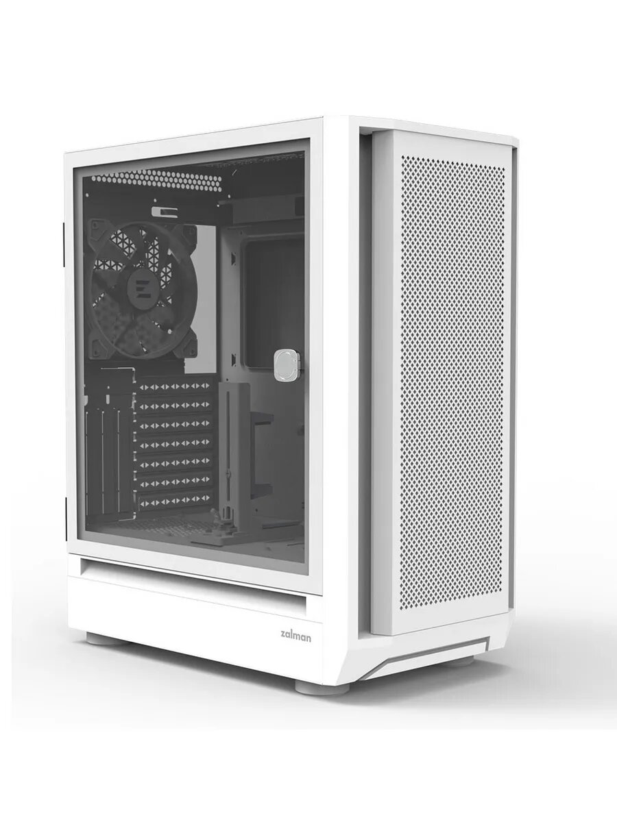 Корпус для компьютера Zalman i6 White без блока питания, белый