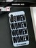 Чехол на Samsung Galaxy A23 / Самсунг Галакси А23 с принтом Women black