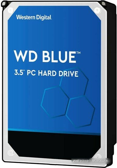 Жесткий диск Western Digital WD Blue 4 ТБ WD40EZAX — фото 1