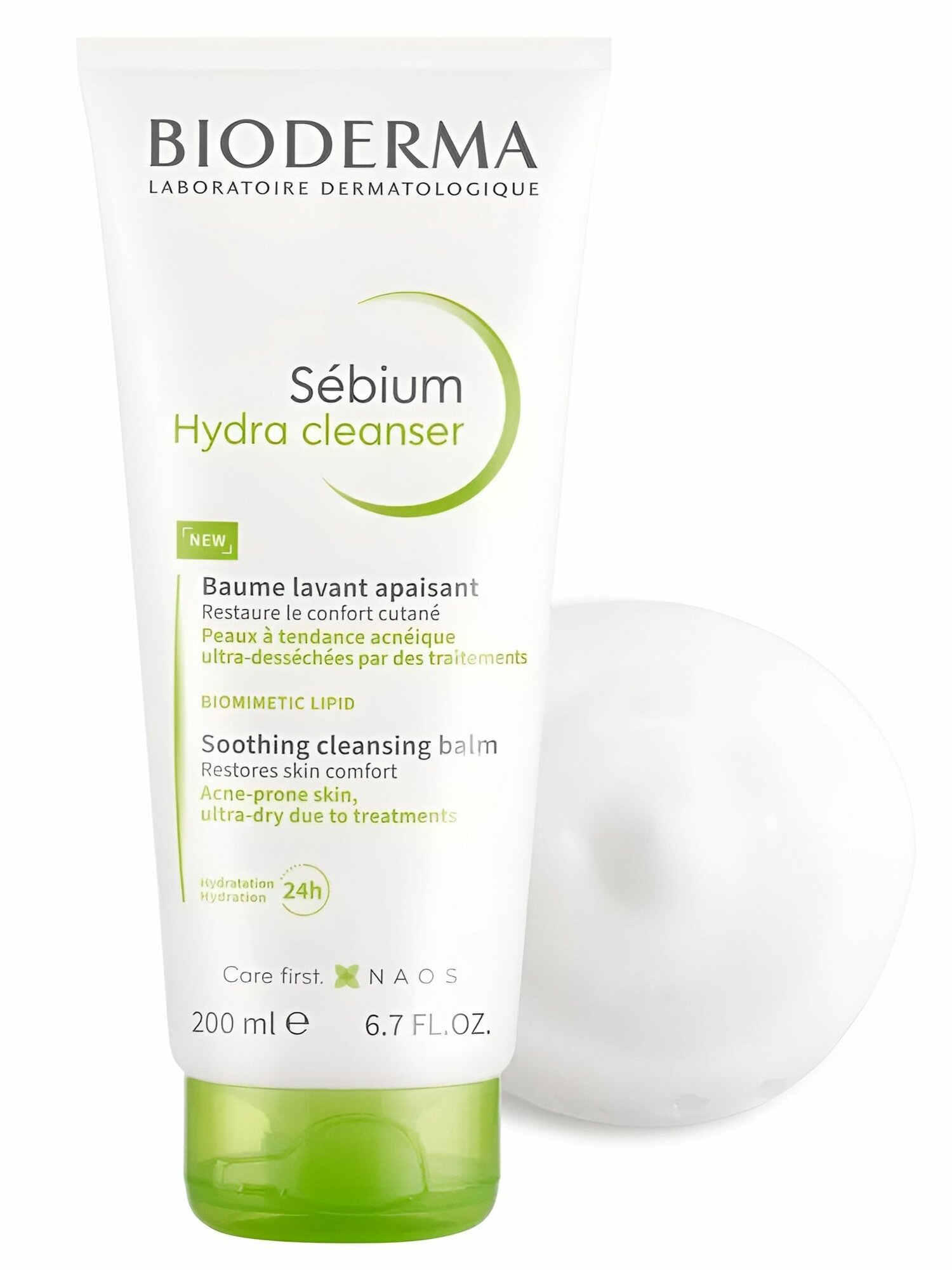 Биодерма Себиум (Bioderma Sebium) Гидра Бальзам очищающий успокаивающий, 200 мл