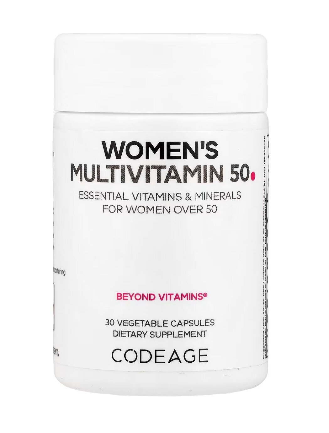 Codeage витамины для женщин 50+ один прием в день 30 капсул