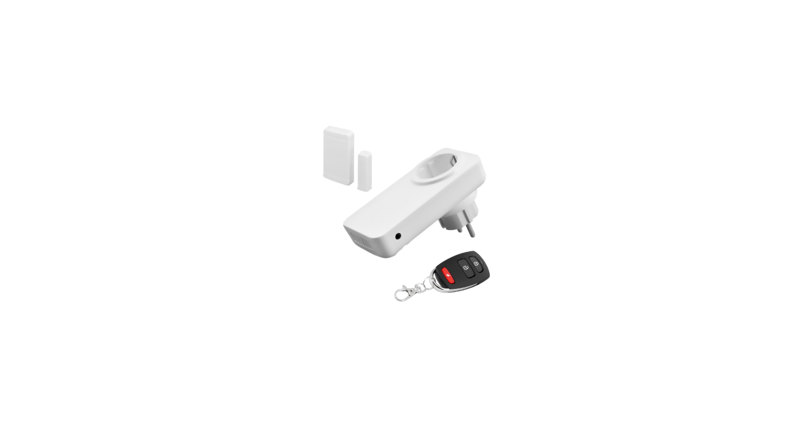 Розетка с функциями охраны SimPal T100 V2, Android, iOS, DC 12 В; 300 мA