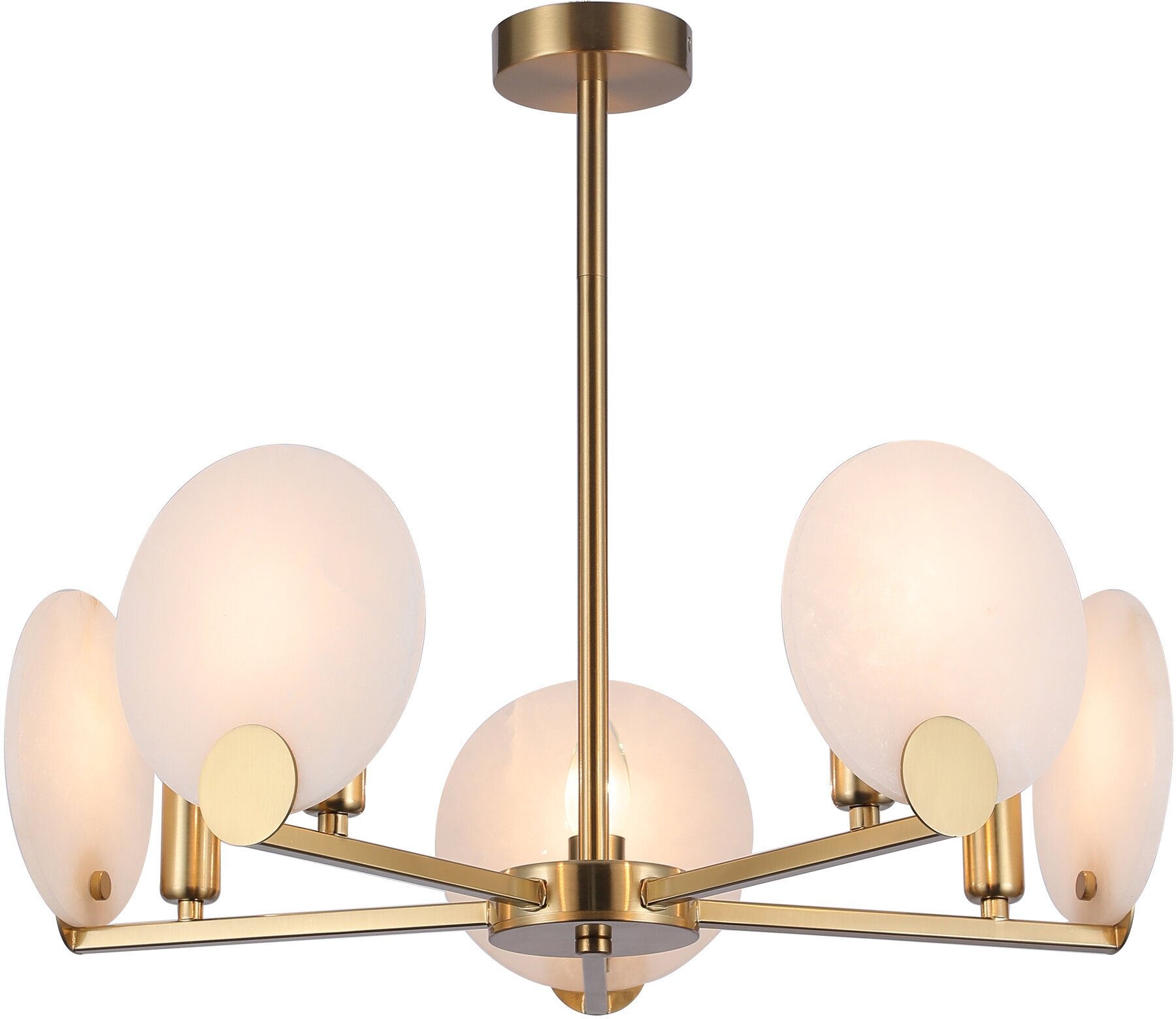 Светильник Freya Fantasy FR5237PL-05BS, подвесной, 5 ламп, E14, IP20, латунь